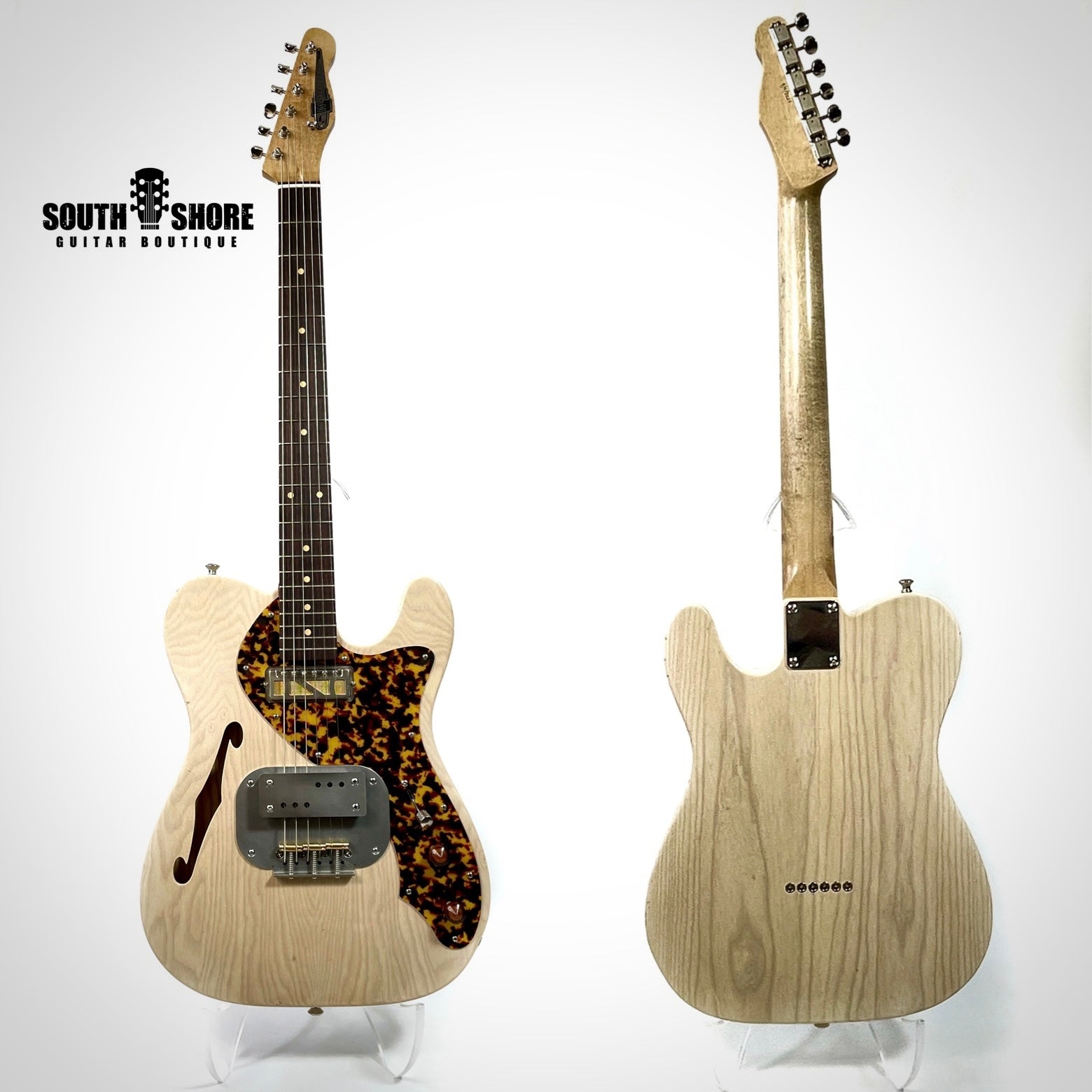 Waterslide Guitars T-Style Thinline Coodercaster 2021 / NEW, Aged Whit ...