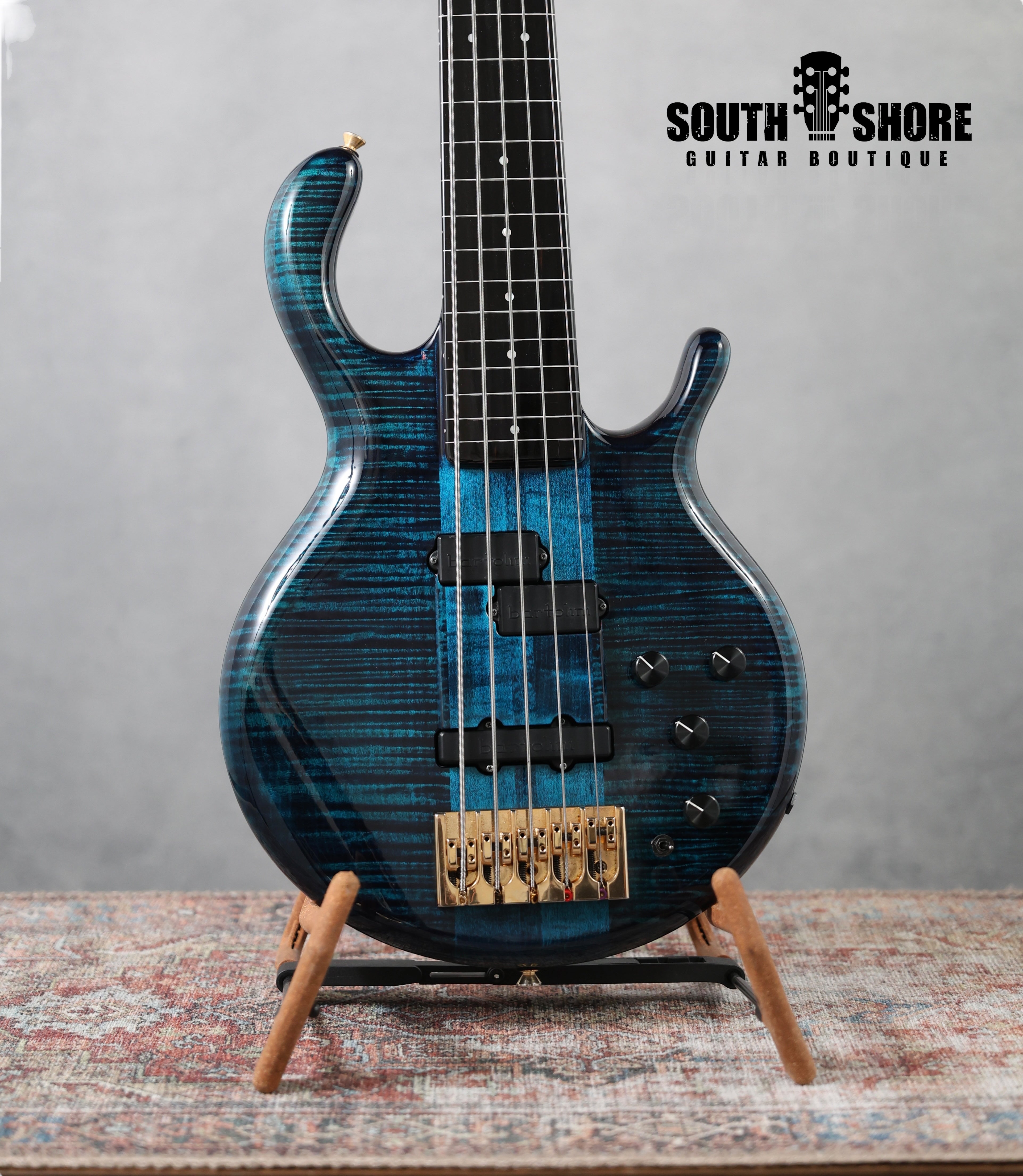 Pedulla 40th Anniversary Mark Egan Signature Buzz Fretless 2015 - Tran ...